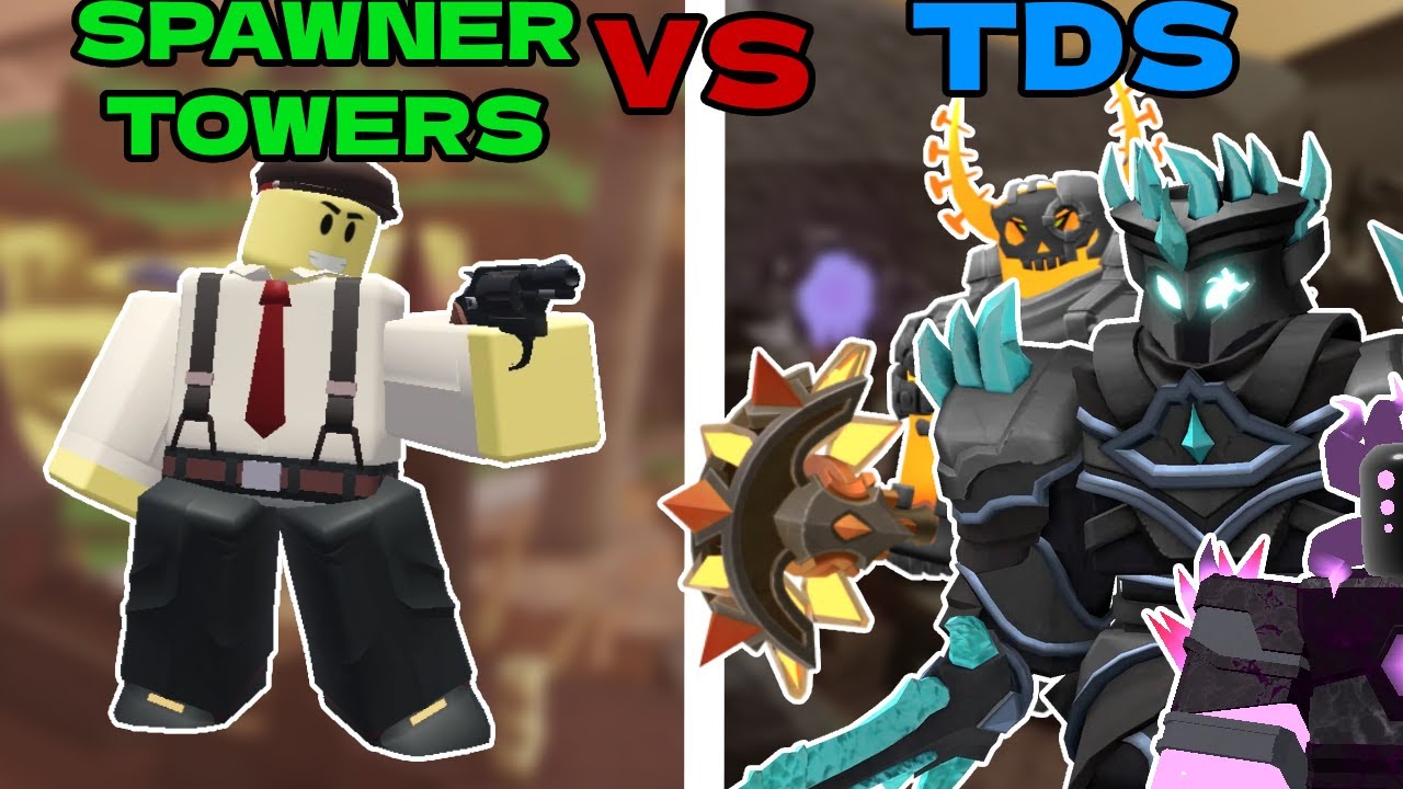 SPAWNER Towers ONLY in TDS (Tower Defense Simulator) - YouTube