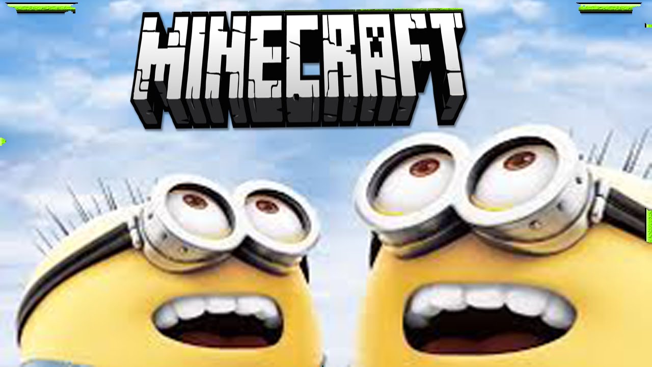 Minions en minecraft | minions remix banana animation - YouTube