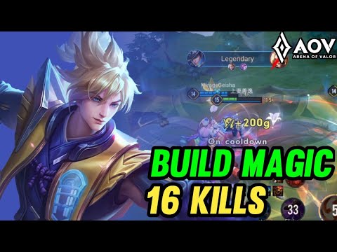 Valhein Kagutsuchi Evo Gameplay Build Magic | AoV | LiênQuânMobile ...