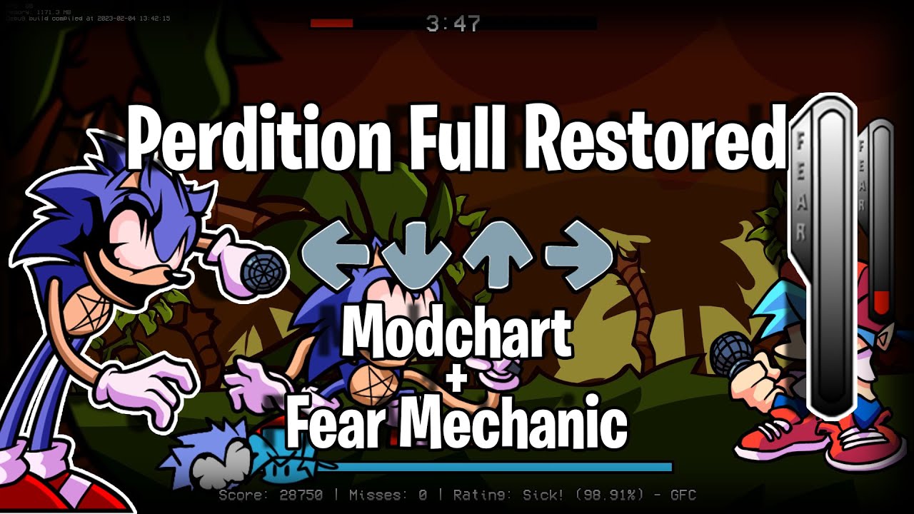 Perdition - Satanos song Restored + Fear bar mechanic! | Vs Sonic.EXE 2 ...