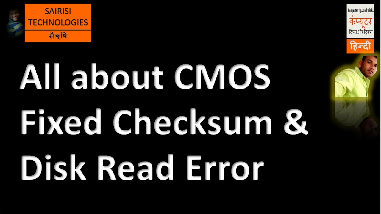 FIXED CMOS CHECKSUM & READ ERROR REPALCE BATTERY KNOW WHEN TO REPLACE ...