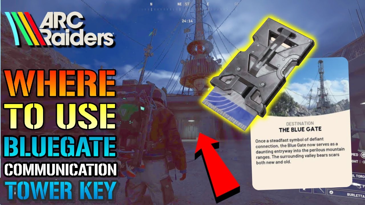 ARC Raiders: Bluegate "Communication Towers Key" Guide & LOOT! Where To ...
