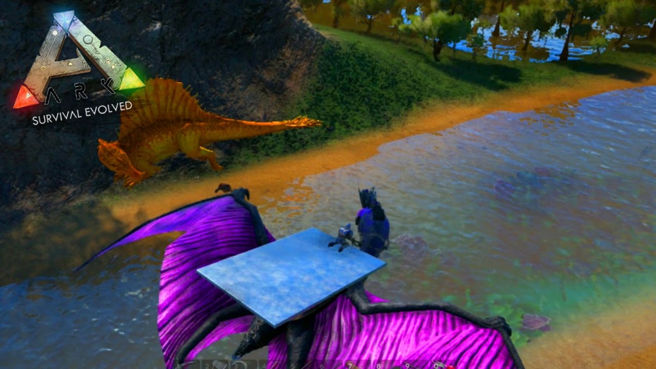 ARK COMES ALIVE #19 - COLETANDO DNA DE ESPINOSSAURO - YouTube