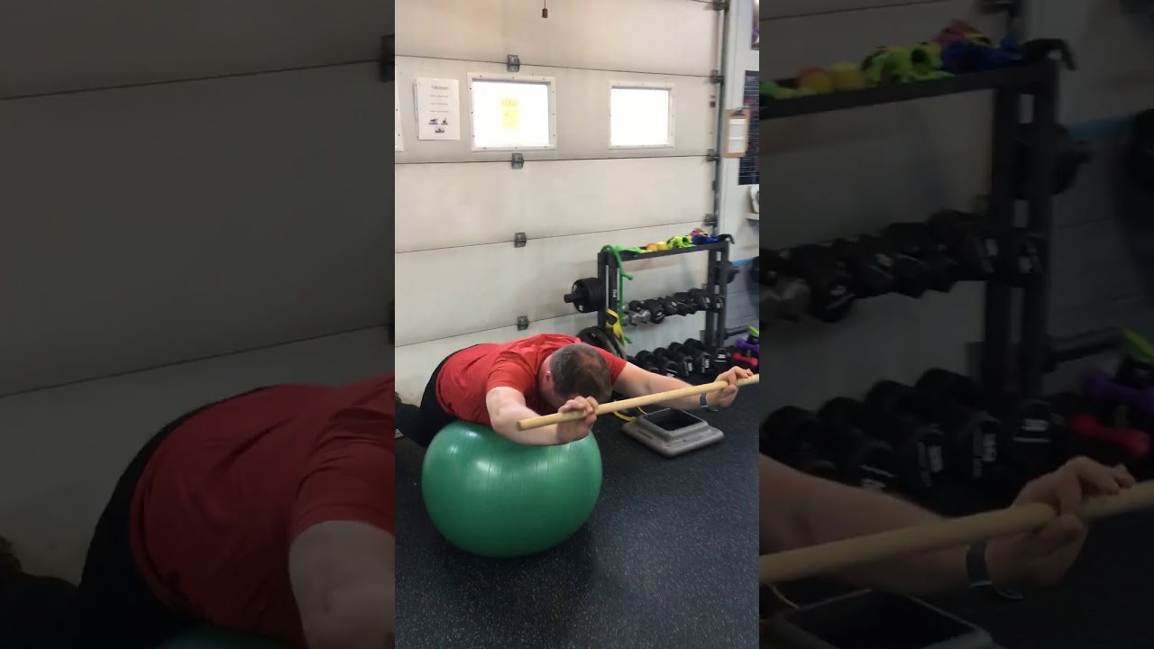 Activate - ball combo 2 with dowel - YouTube