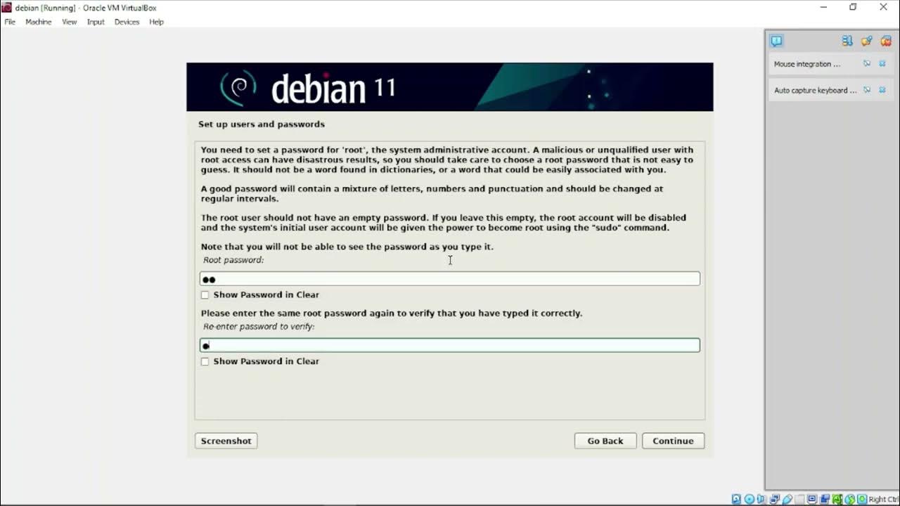 Tutorial Instalasi Debian 11 di VirtualBox - YouTube