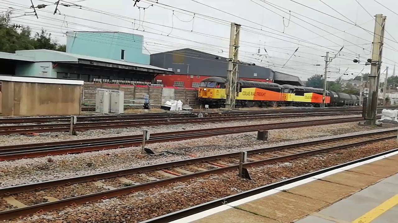 6E32 Colas Ribble Rail to Lindsey Oil Refinery - YouTube