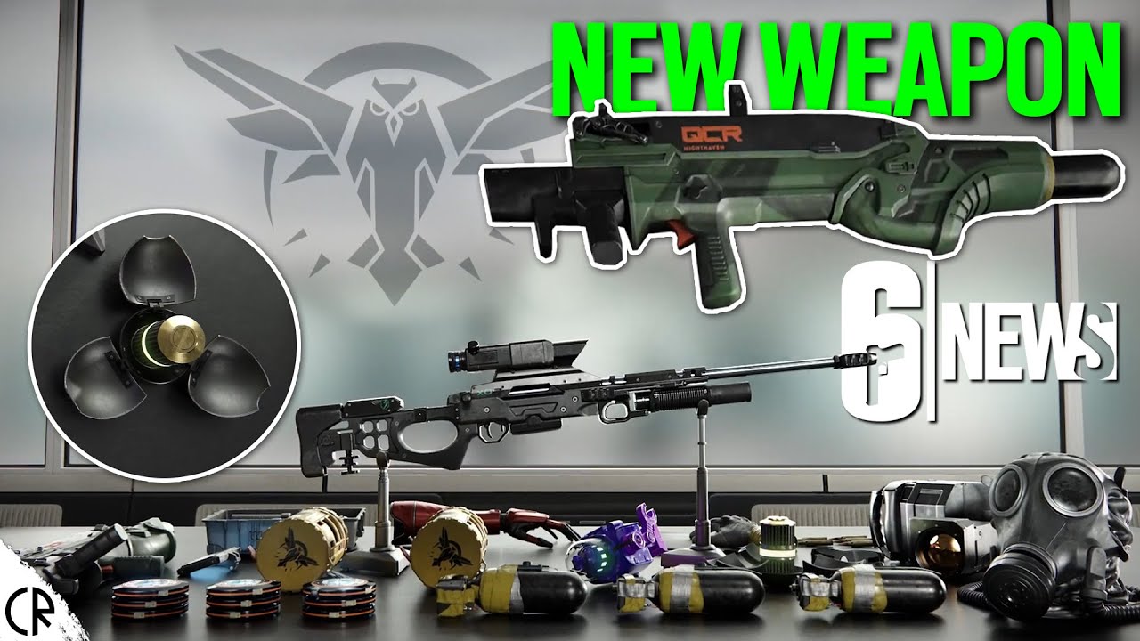 New Weapon - Nighthaven Trailer - 6News - Rainbow Six Siege - YouTube