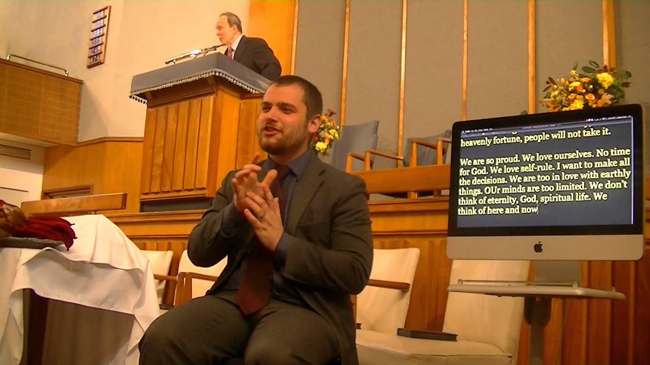 Saving or Losing Your Life (BSL Interpreter) (FULL HD) - YouTube