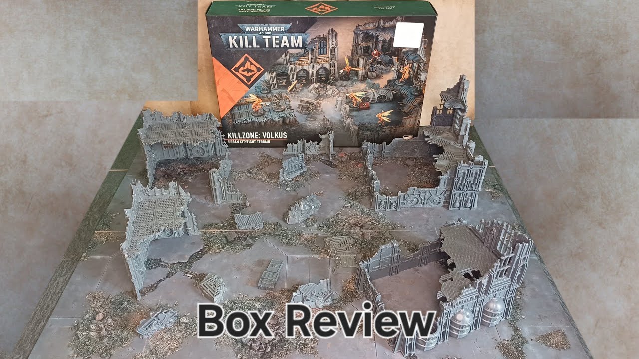 Warhammer 40k Kill Team killzone volkus Unboxing und Review - YouTube