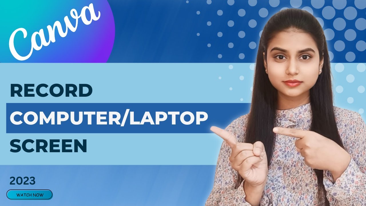 How to Record your Computer Screen with Canva | Canva Screen Recording ...