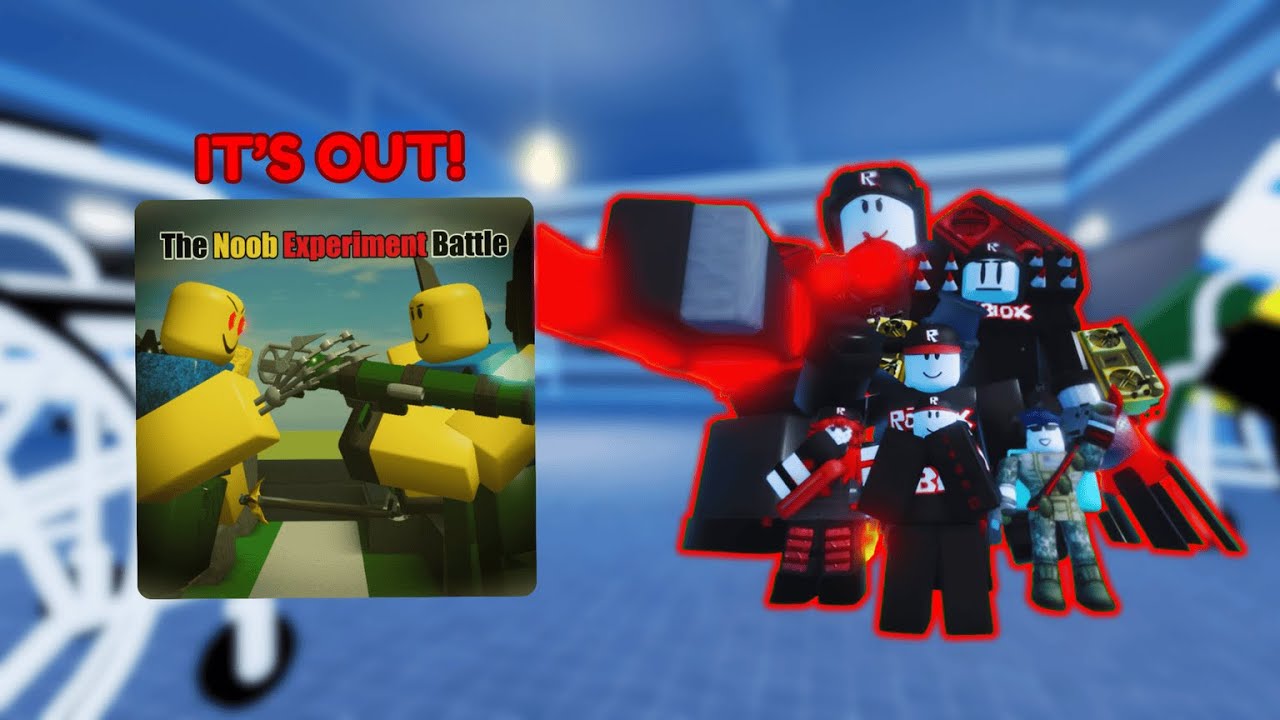 The Noob Experiment Battlefront RELEASE!🎉🥳 (Link in description) - YouTube