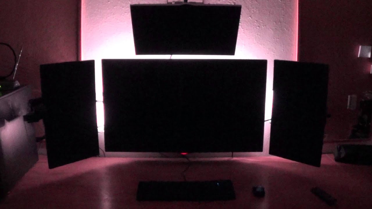Arduino-powered Monitor Backlighting - Fade - YouTube
