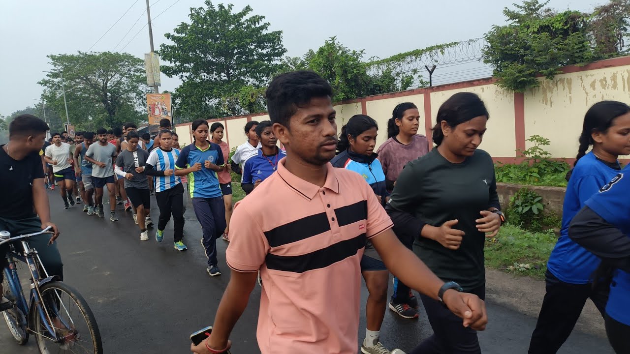 5km Slow Running Ssc Gd Practice - YouTube