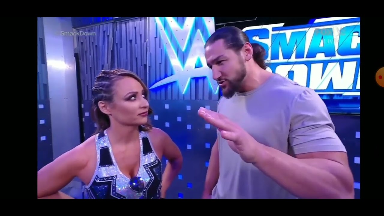 Emma and Madcap Moss backstage segment: WWE SmackDown, Dec, 2, 2022 ...
