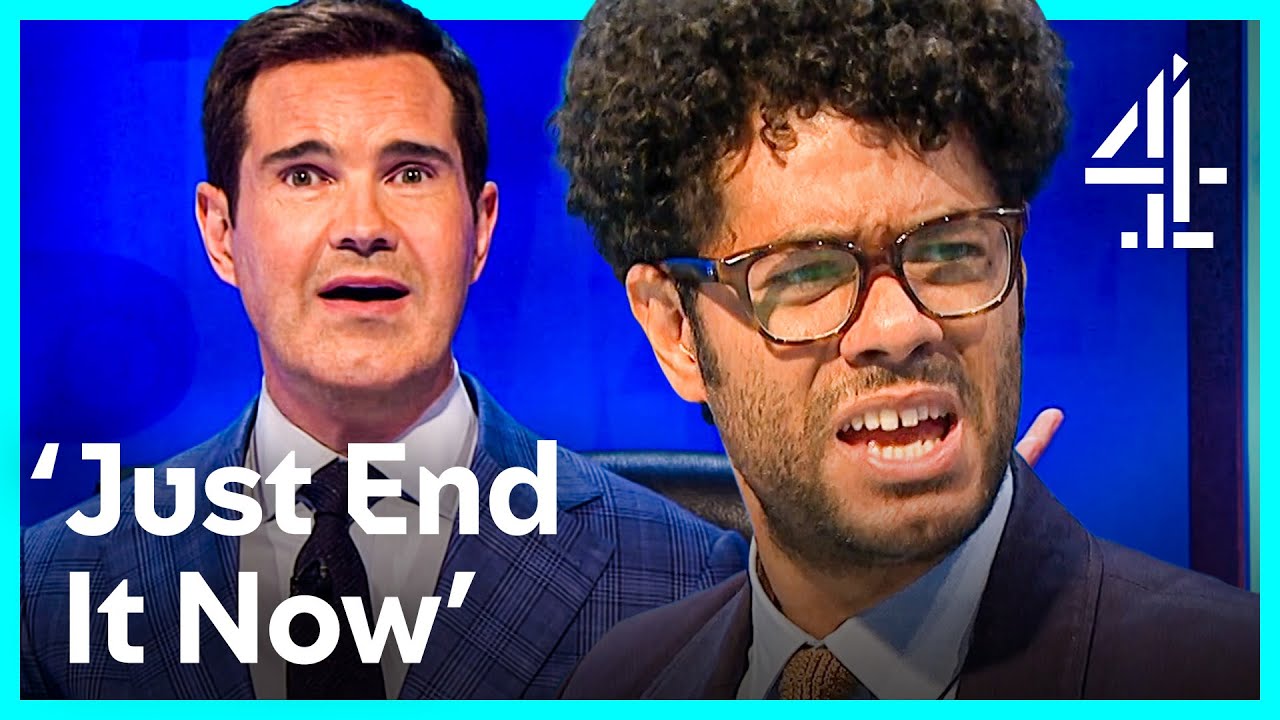Richard Ayoade Getting ANGRY For 11 Minutes | 8 Out of 10 Cats Does ...