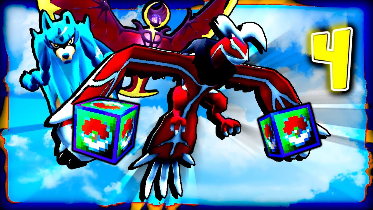 Pixelmon Lucky Block Island Rivals! - POKEMON PAIR PERIL! - Episode 4 ...