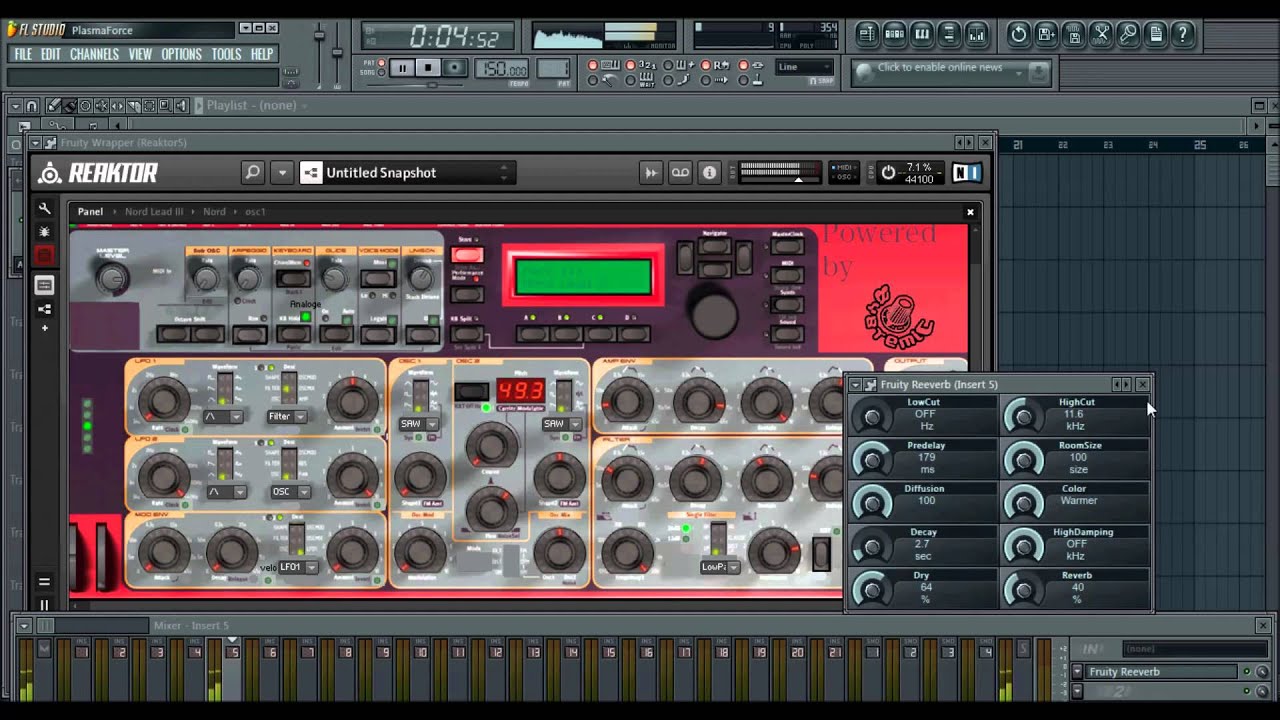 SystemiC Nord Lead 3 Reaktor Ensemble Test - YouTube