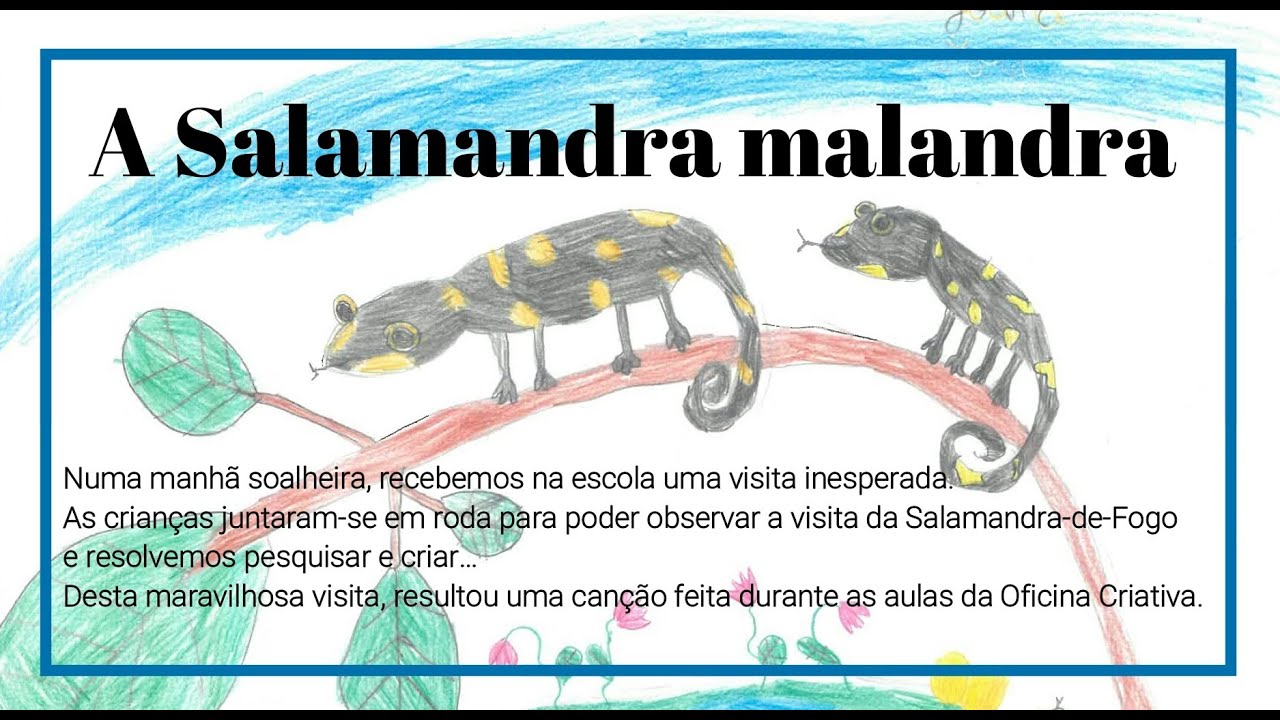 Oficina Criativa AMOA - "A salamandra malandra" - YouTube