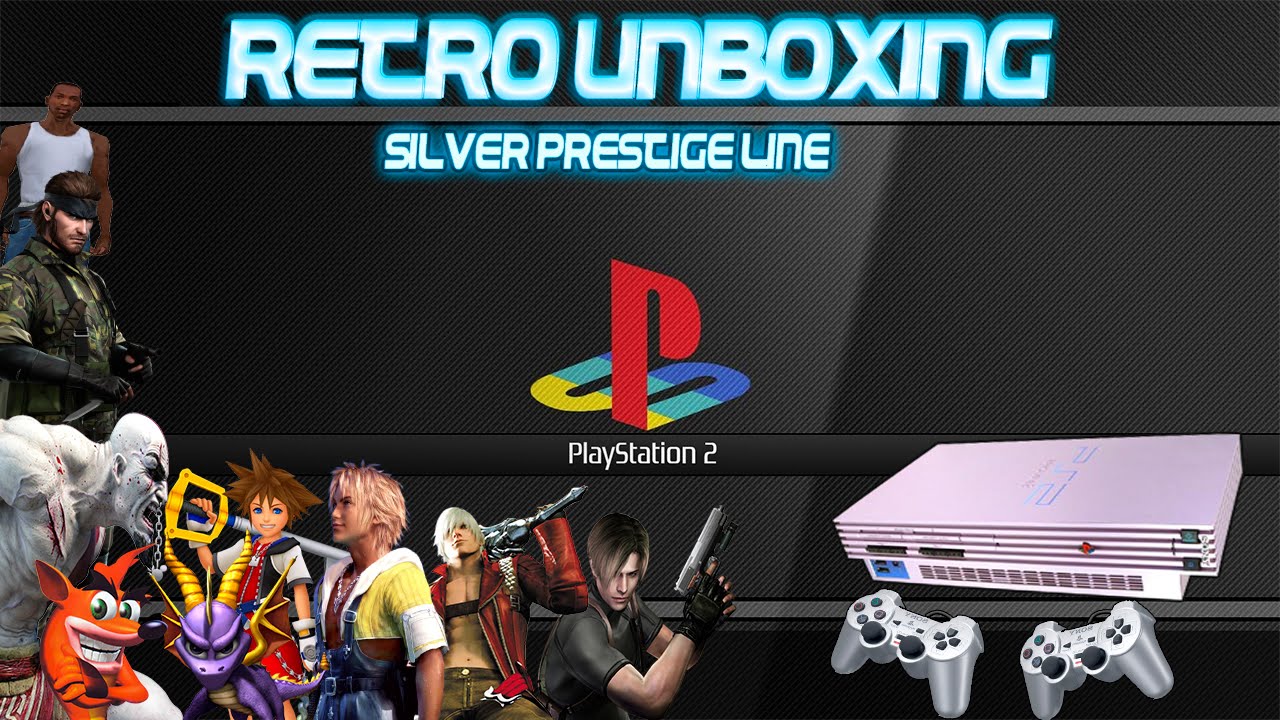 RETROUNBOXING | PS2 FAT Silver prestige line - YouTube
