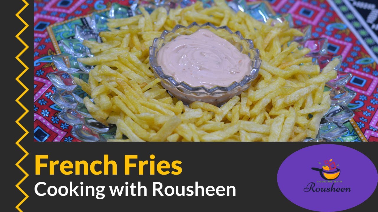 French Fries | Healthy Fries at home | Mayo Garlic Fries | Potato Fries ...