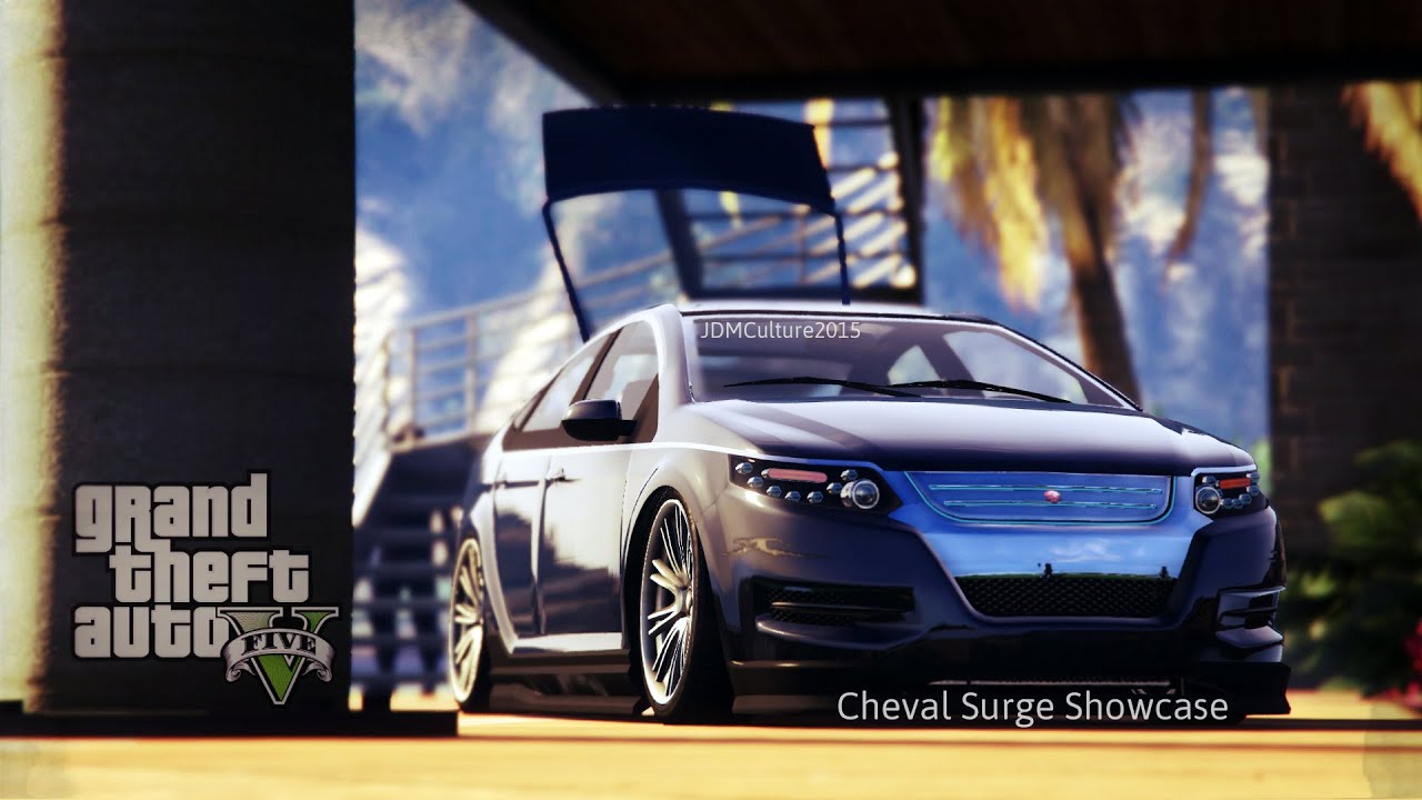 GTA 5 - Cheval Surge Stance Cinematic Showcase - The E Stance. - YouTube