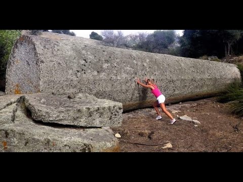 The Monolithe de Corbara in Corsica - YouTube