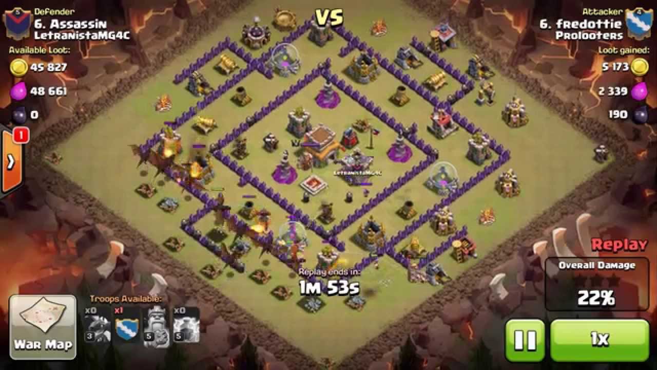 TH8 Mass Dragon Attack By Fredy - Clan War June 15 2015 - YouTube