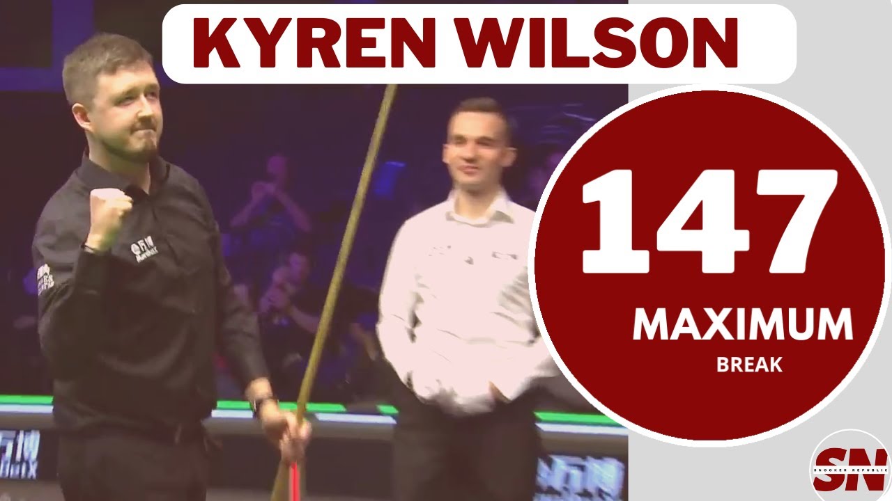 Kyren Wilson Maximum 147 Break ! Kyren Wilson VS Jackson Page l Snooker ...