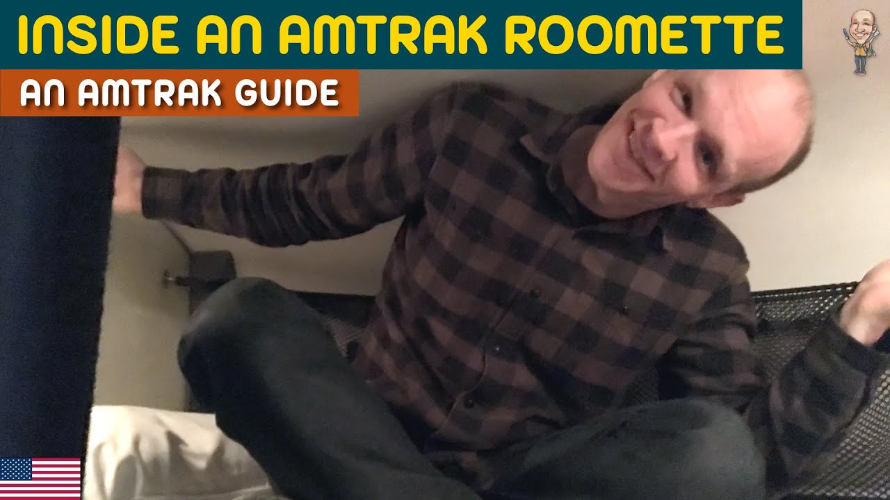 Amtrak Superliner Roomette: A detailed guide - YouTube