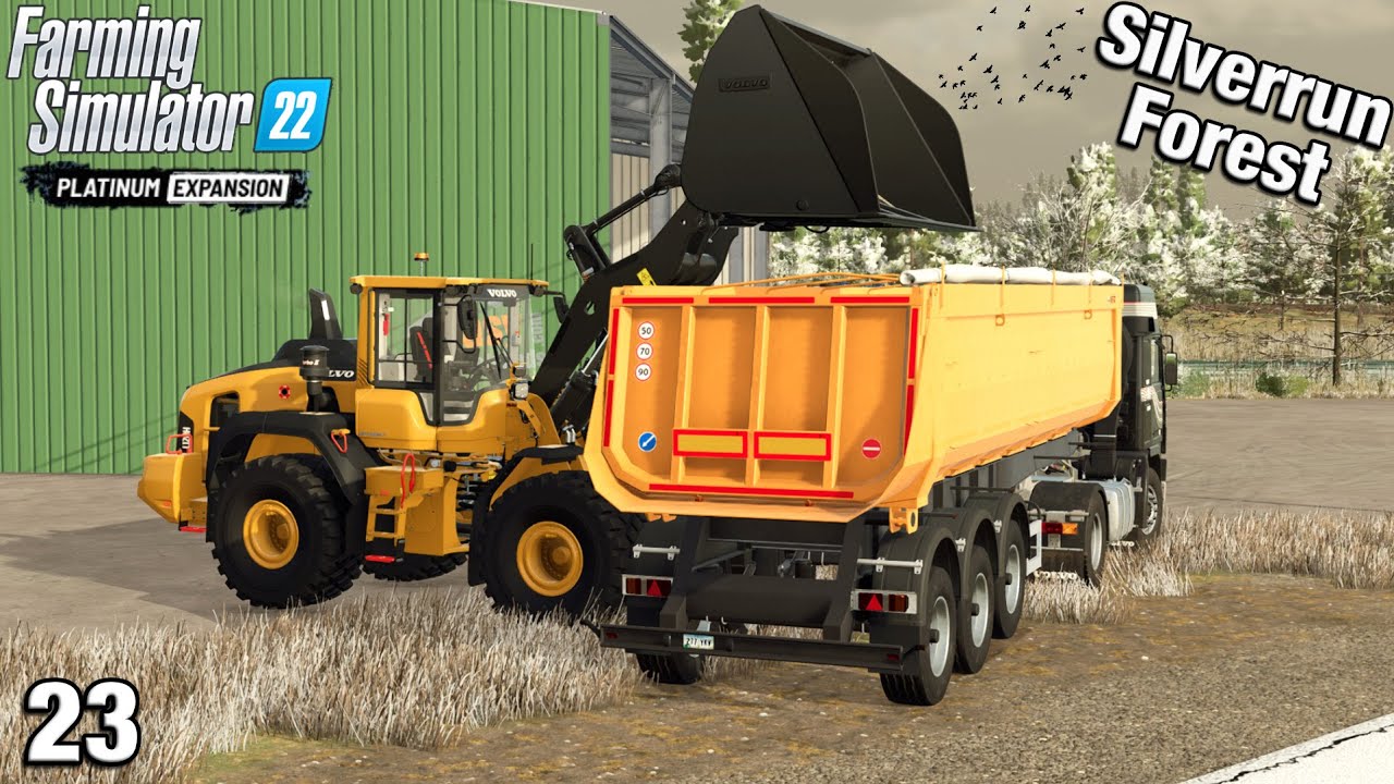 CLEARING ROCK PILES WITH THE WHEEL LOADER - Farming Simulator FS22 ...