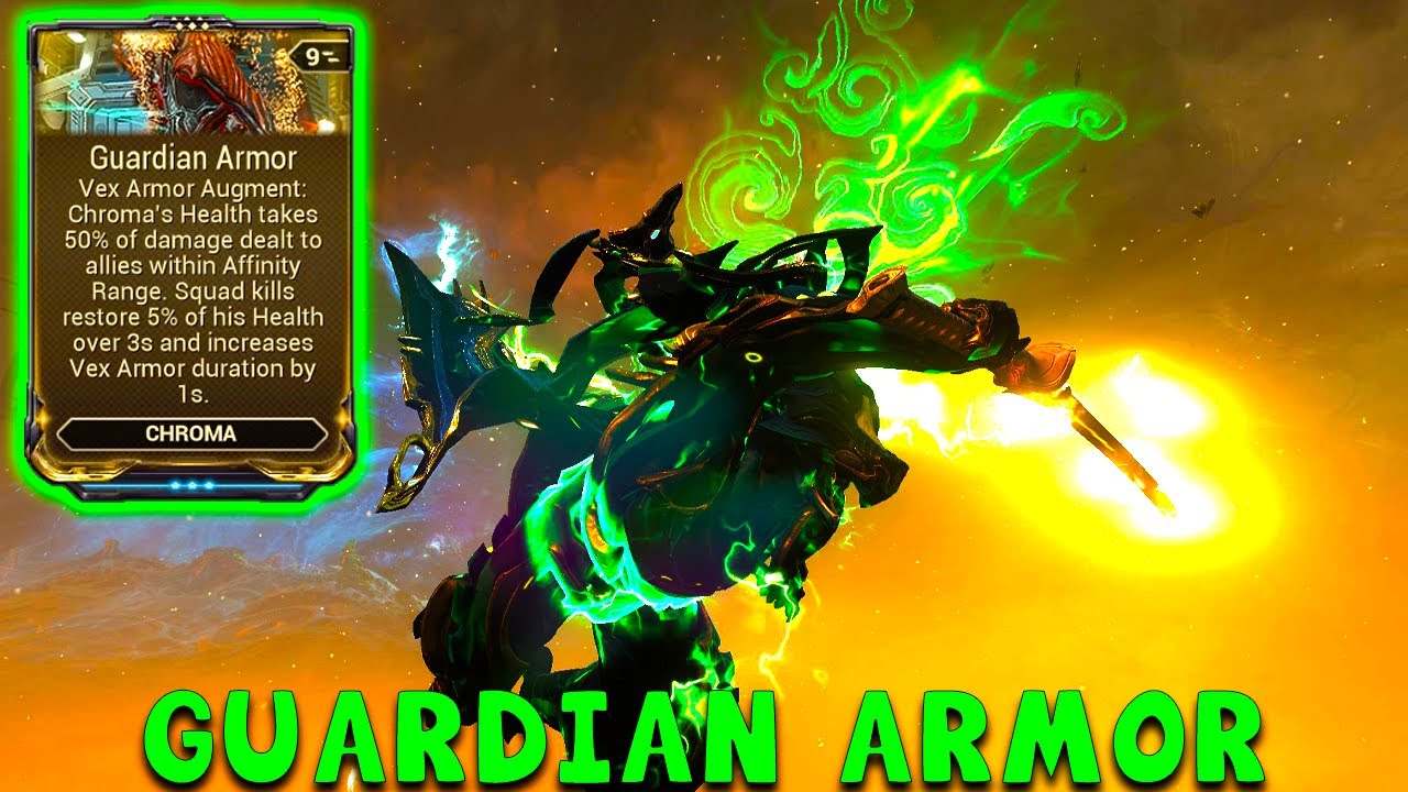 Chroma's Vex Armor Augment Mod Is GREAT! - Warframe - YouTube