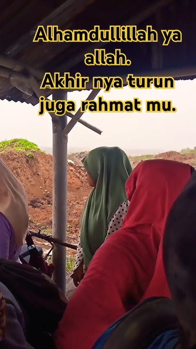 Alhamdulillah ya Allah..#hujanderas #viral #pejuangrupiah - YouTube