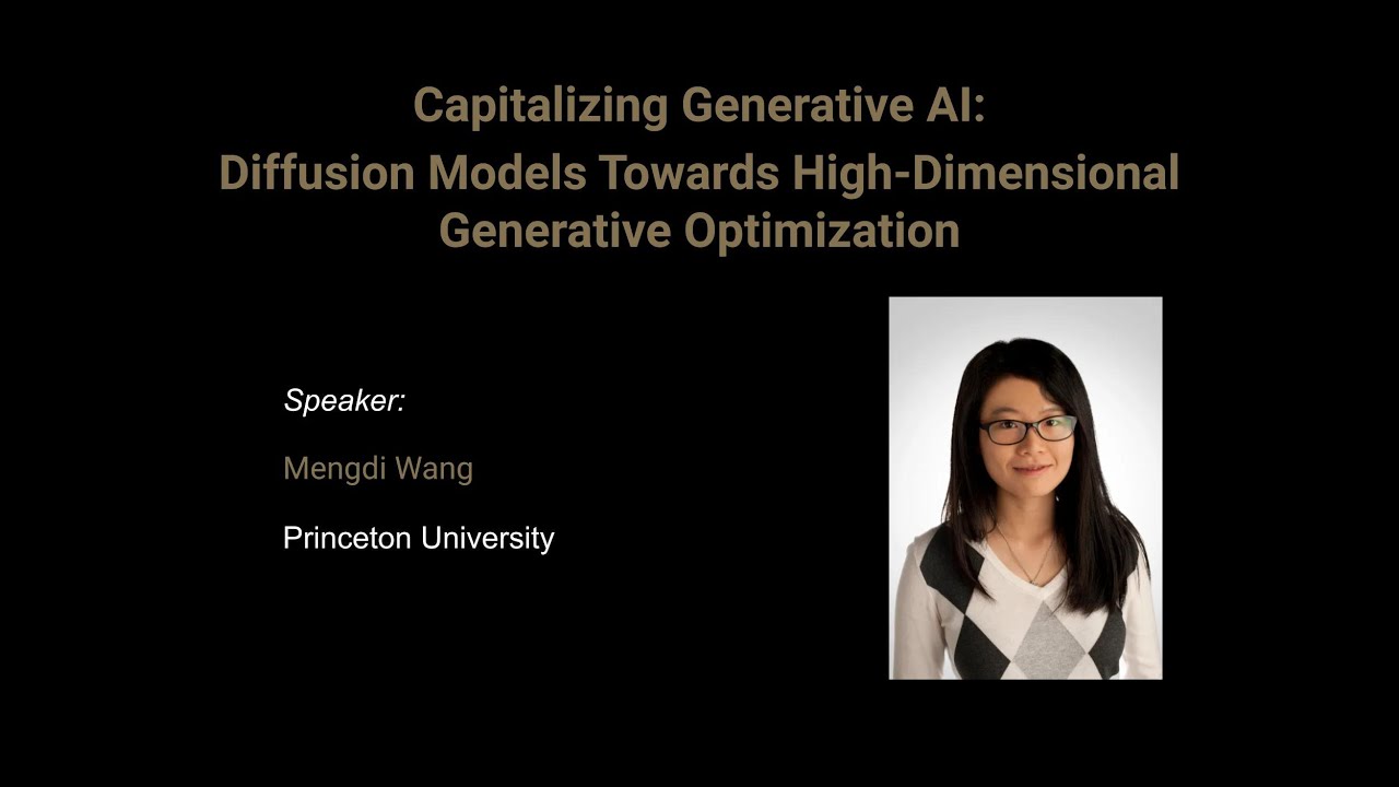 SNAPP Seminar || Mengdi Wang (Princeton University) || March 25, 2024 - YouTube