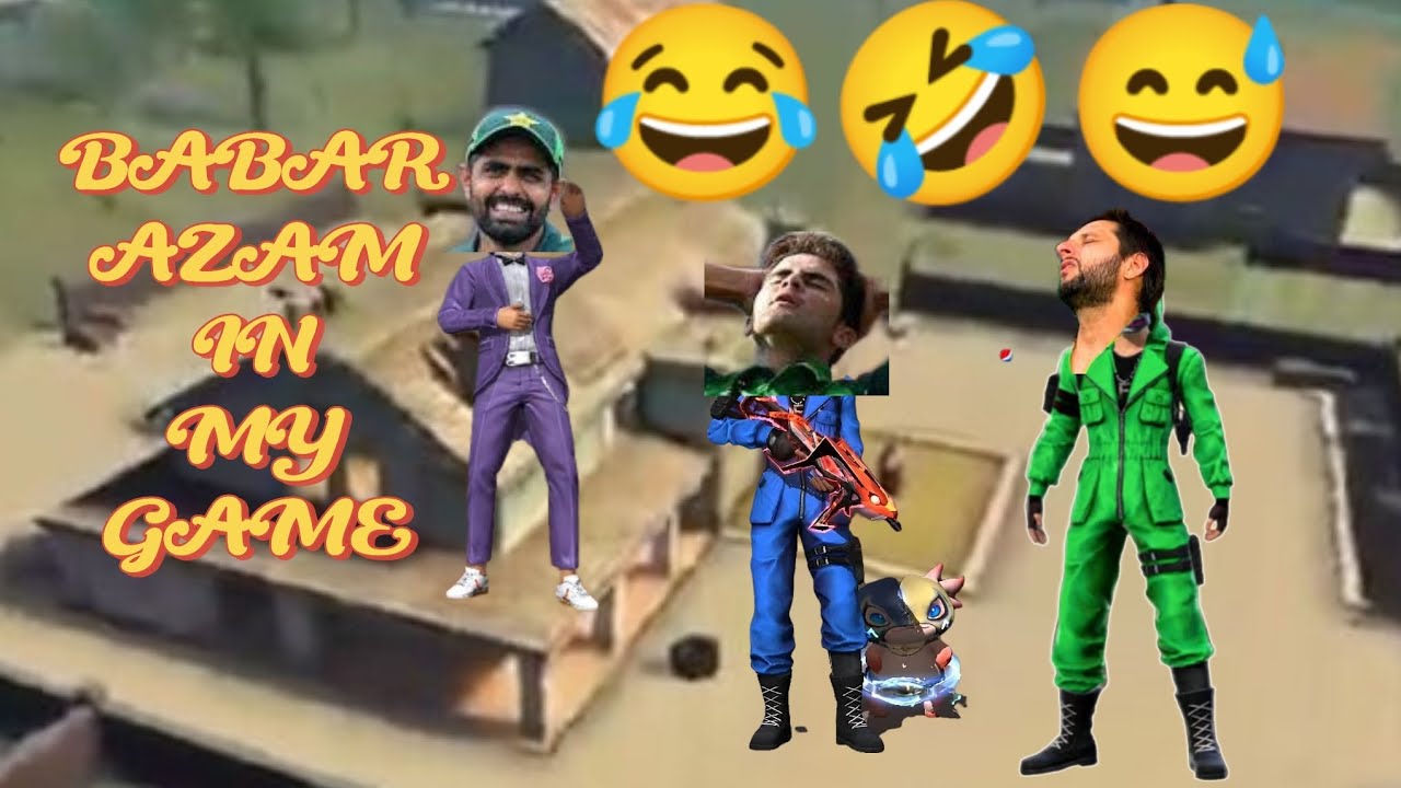 BABAR AZAM IN MY GAME 😁😁(FF Funny Moments)@ARFFpk - YouTube