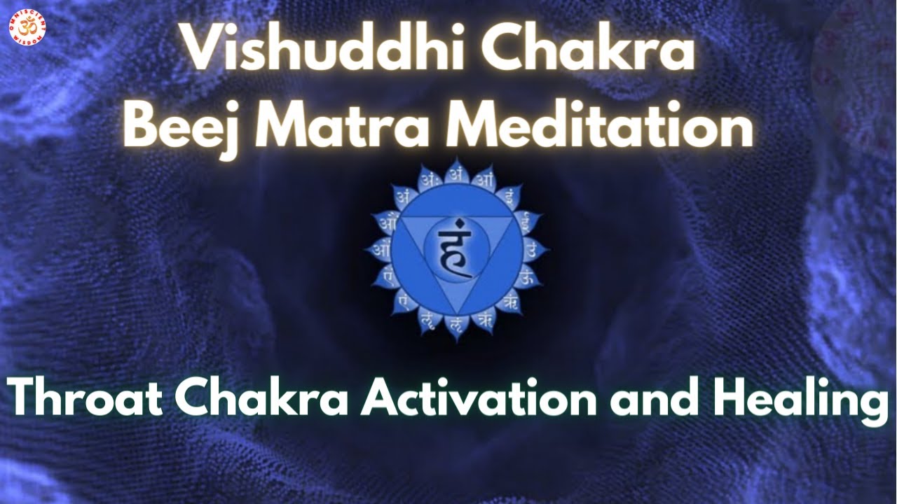 Quick Vishuddhi Chakra Cleansing - 11 minute Throat Chakra Activation ...