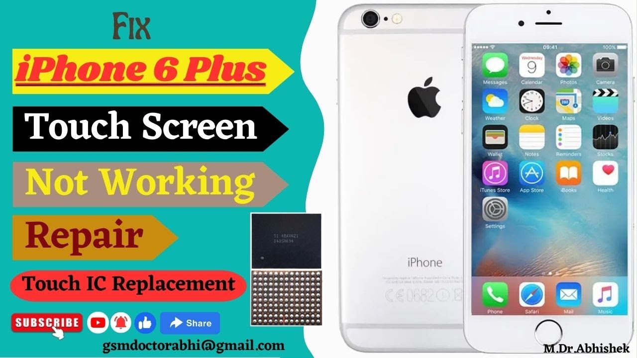 iPhone 6 Plus Touch Screen Not Working | How To Solve iPhone 6 Plus ...