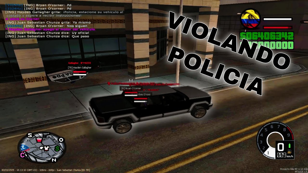 Domando Policia | LA PAPU MAFIA | Tiritos 6# | Proyecto Mila MTA server - YouTube