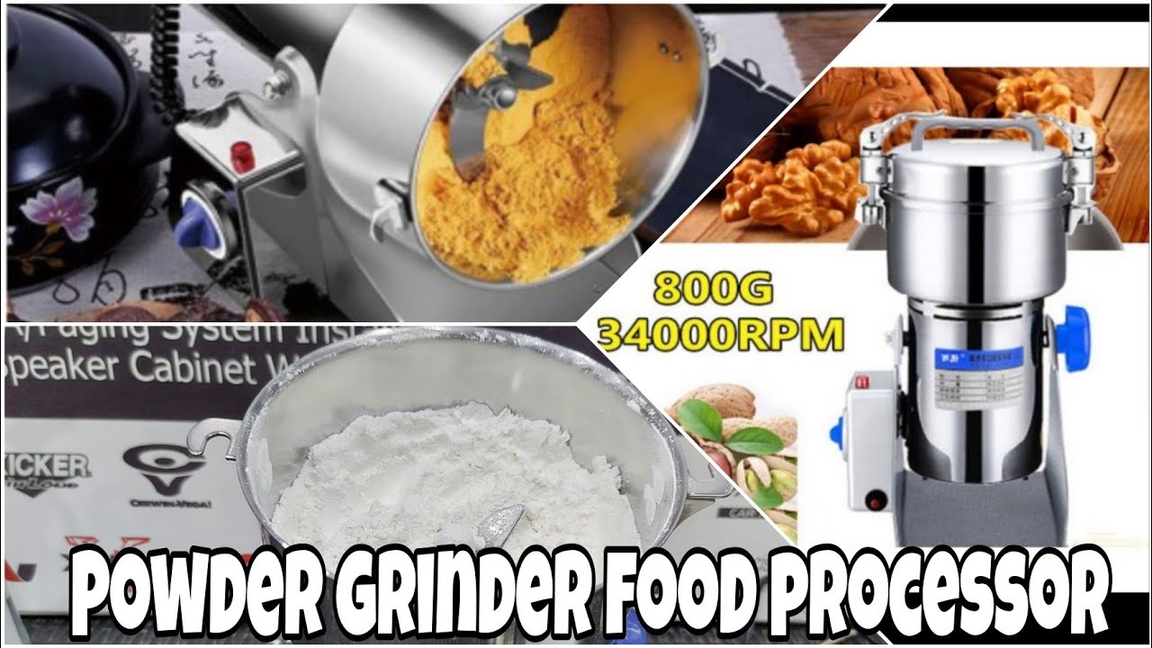 Powder Grinder Machine bought in Shopee | Grinding Food Processor - YouTube