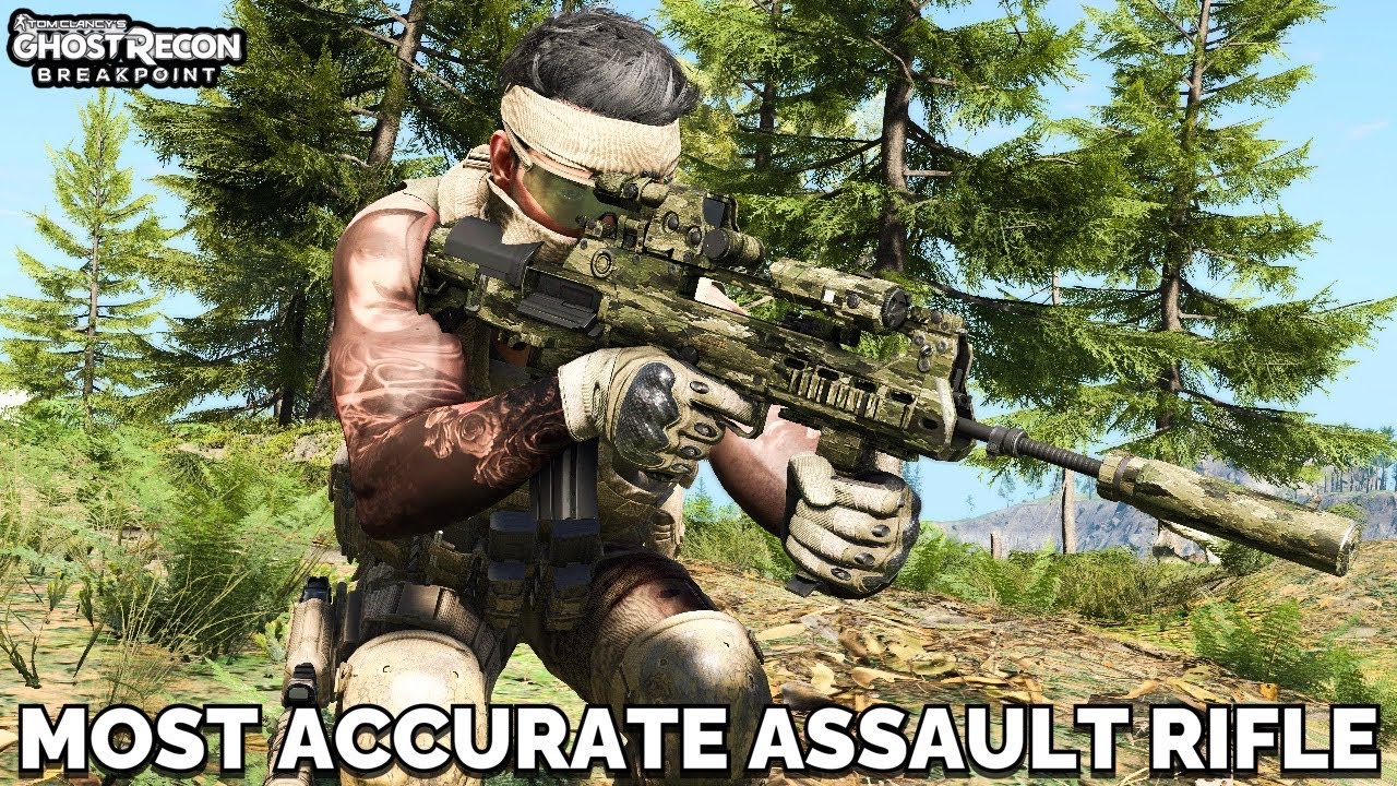 GHOST RECON BREAKPOINT - MOST ACCURATE ASSAULT RIFLE - YouTube