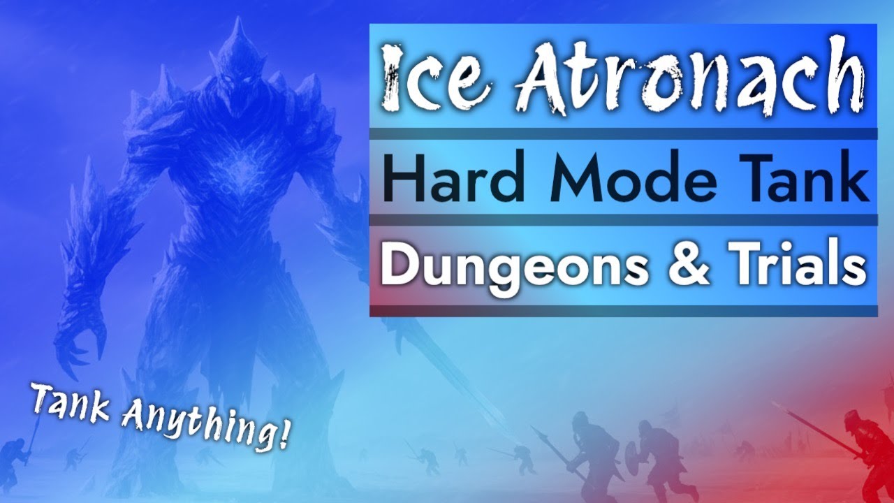 ESO Ice Atronach Tank | Multiclass Den/Sorc/NB - YouTube
