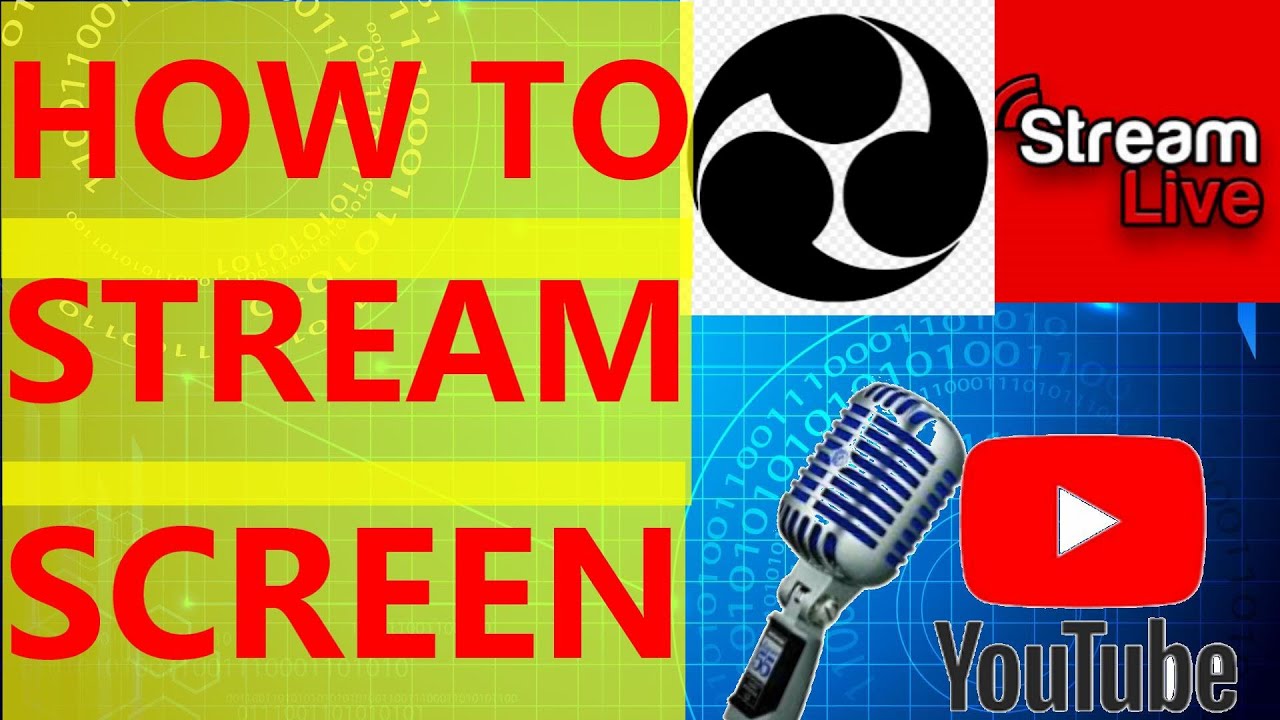 LIVESTREAM YOUR COMPUTER SCREEN TO YOUTUBE TUTORIAL! Simple way to ...