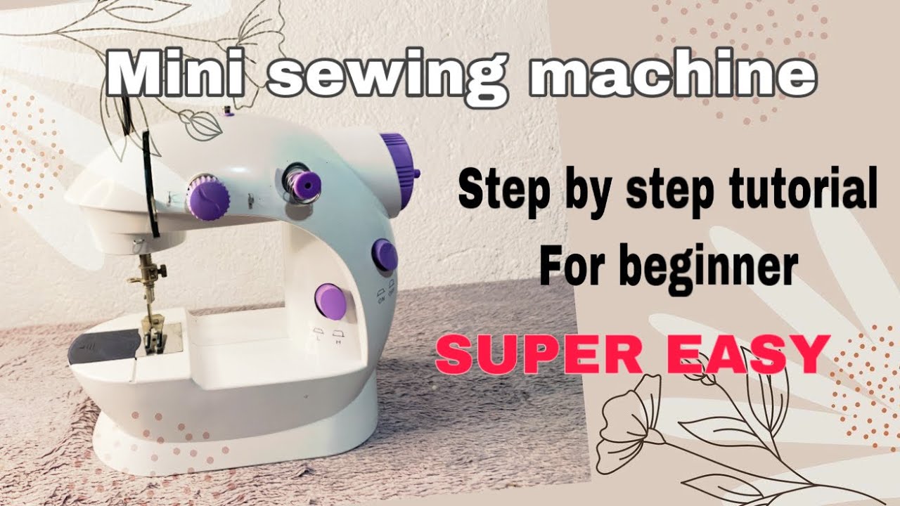 How To Use Mini Sewing Machine Paano Gamitin Easy Way For Beginner