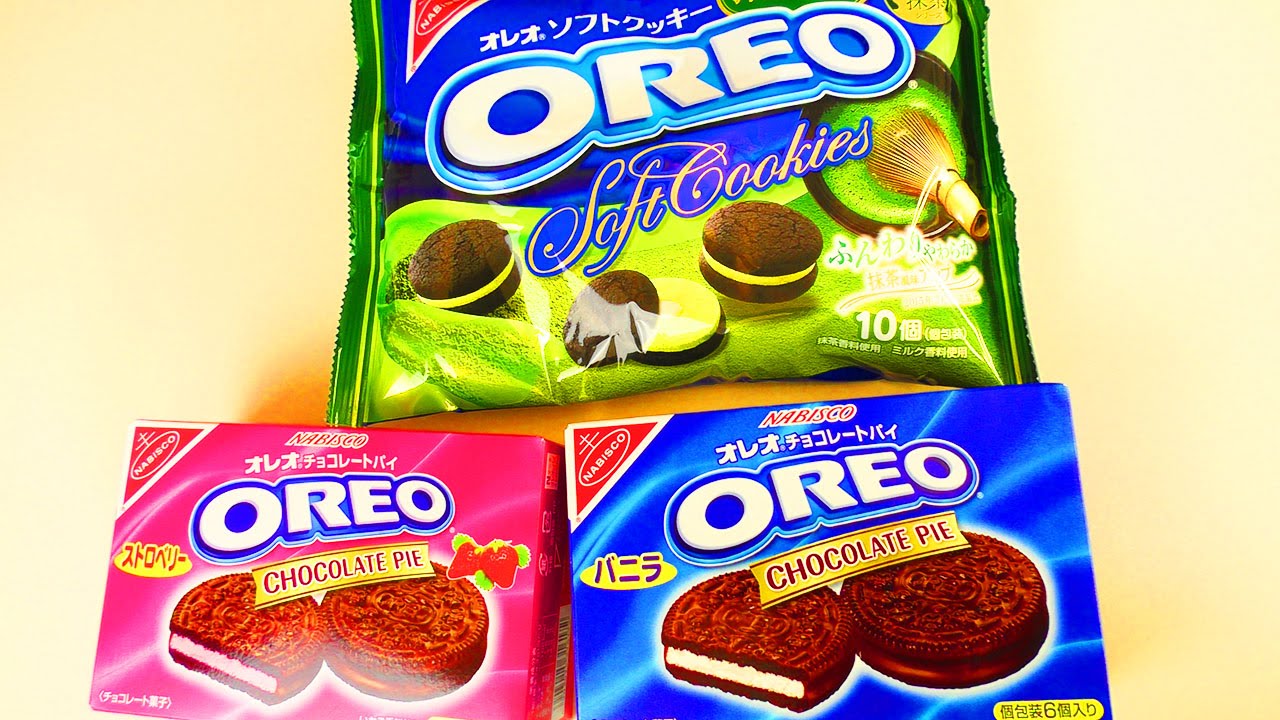 OREO aus JAPAN!? Wir testen Oreo Soft Cookies & Chocolate Pie ...