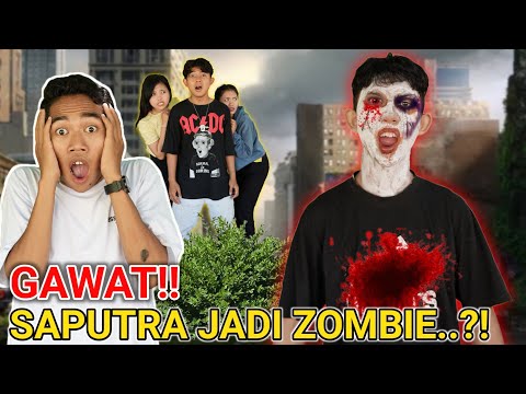 SAPUTRA tiba tiba jadi ZOMBIE dihutan ini, Arik SEDIH BANGET😭!! | Mikael TubeHD