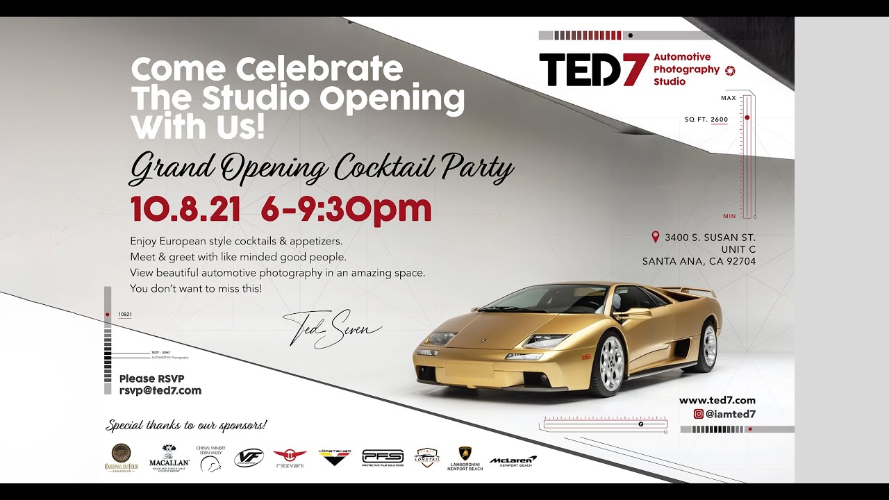 Ted7 Studio Grand Opening - YouTube
