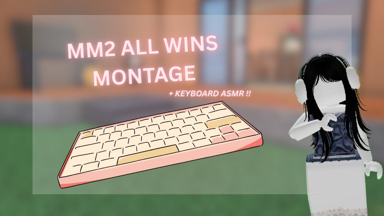 MM2 ALL WINS w/ KEYBOARD ASMR (Murder Mystery 2) - YouTube