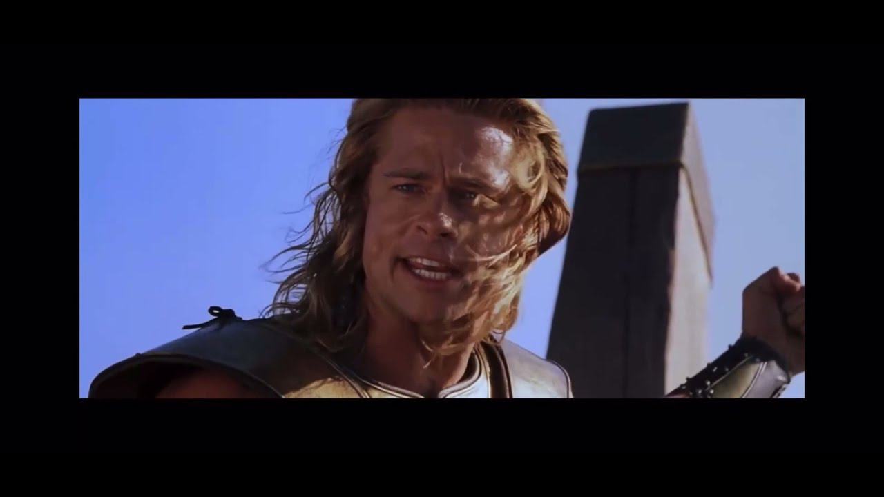 Troy | Beach Battle Scene | Achilles - YouTube