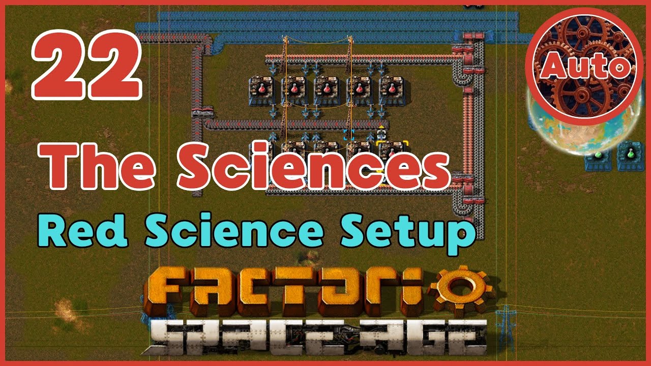 Red Science Setup & Early Power Fix | Factorio Space Age New Player ...