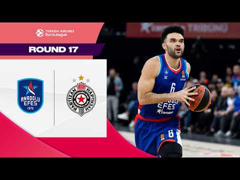 OSMANI's UNSTOPPABLE 25pts | Anadolu Efes - Partizan | BASKETBALL HIGHLIGHTS R17 2024-25