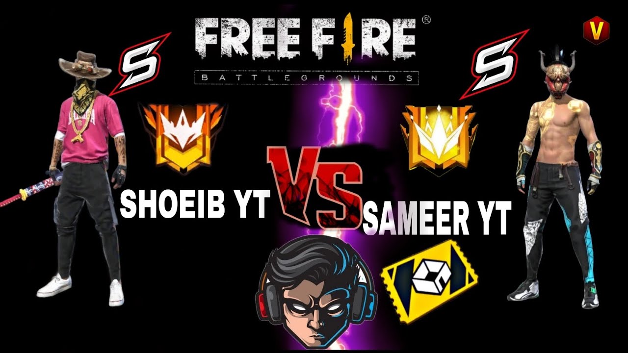 1vs1 custom shoaib yt Vs Sameer yt 🔥 #viral #subscribe ||#coustume 😱 ...